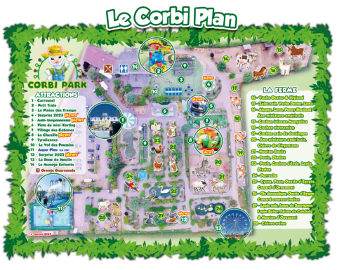 Tout sur le Parc : Corbi Park, Parc d'Attractions Animalier dans la ...